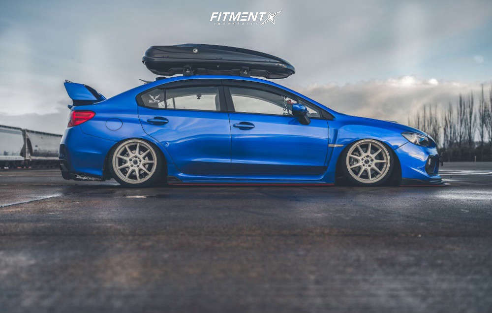 2018 Subaru WRX Premium with 18x9.5 Work D9r and Federal 225x25 on Air ...