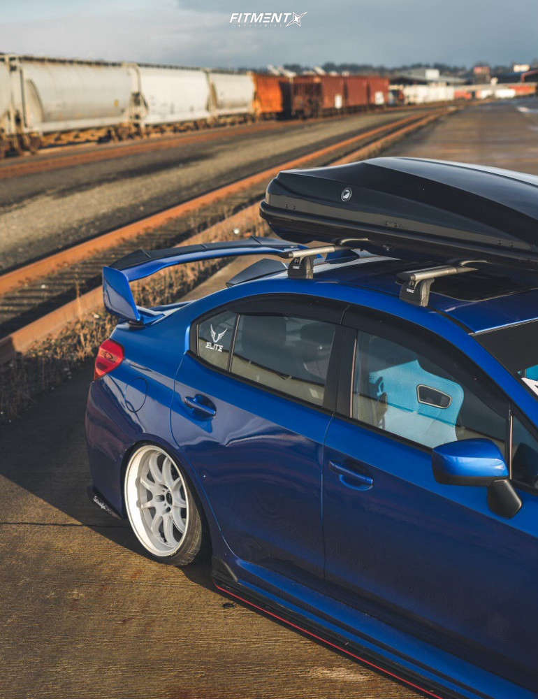 2018 Subaru WRX Premium with 18x9.5 Work D9r and Federal 225x25 on Air ...