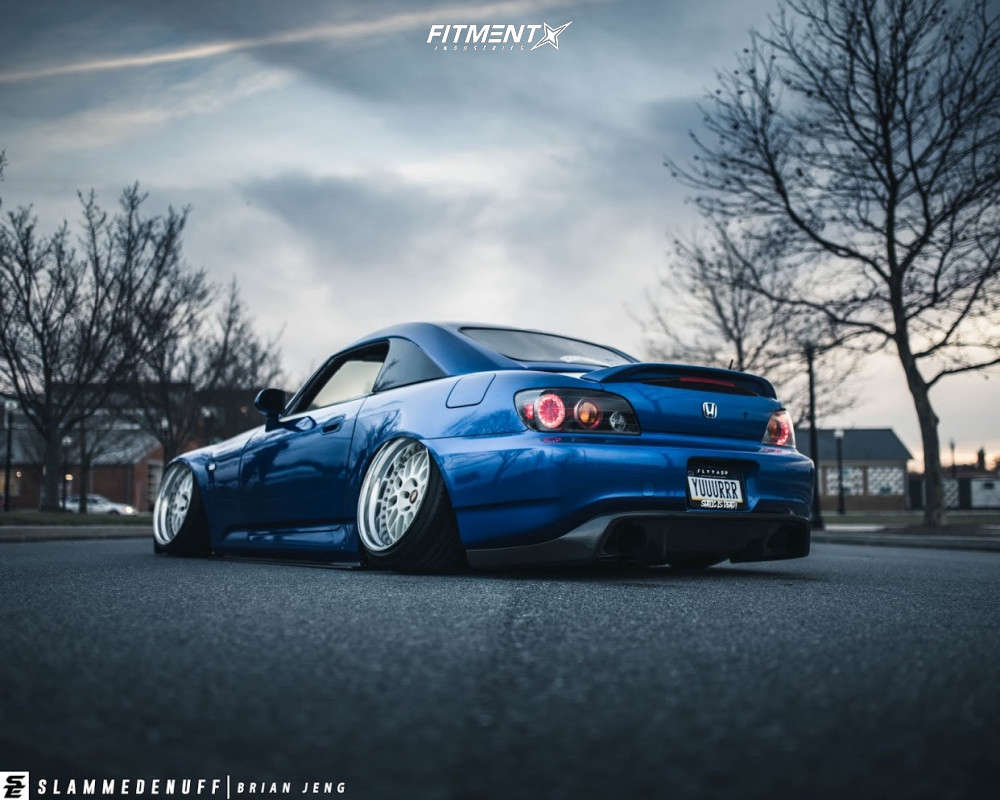 2006 Honda S2000 Base with 18x9.5 Work Vs Xx and Nankang 225x35 on Air ...