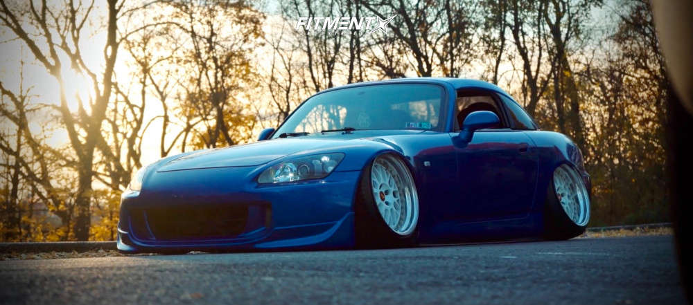 2006 Honda S2000 Base with 18x9.5 Work Vs Xx and Nankang 225x35 on Air ...
