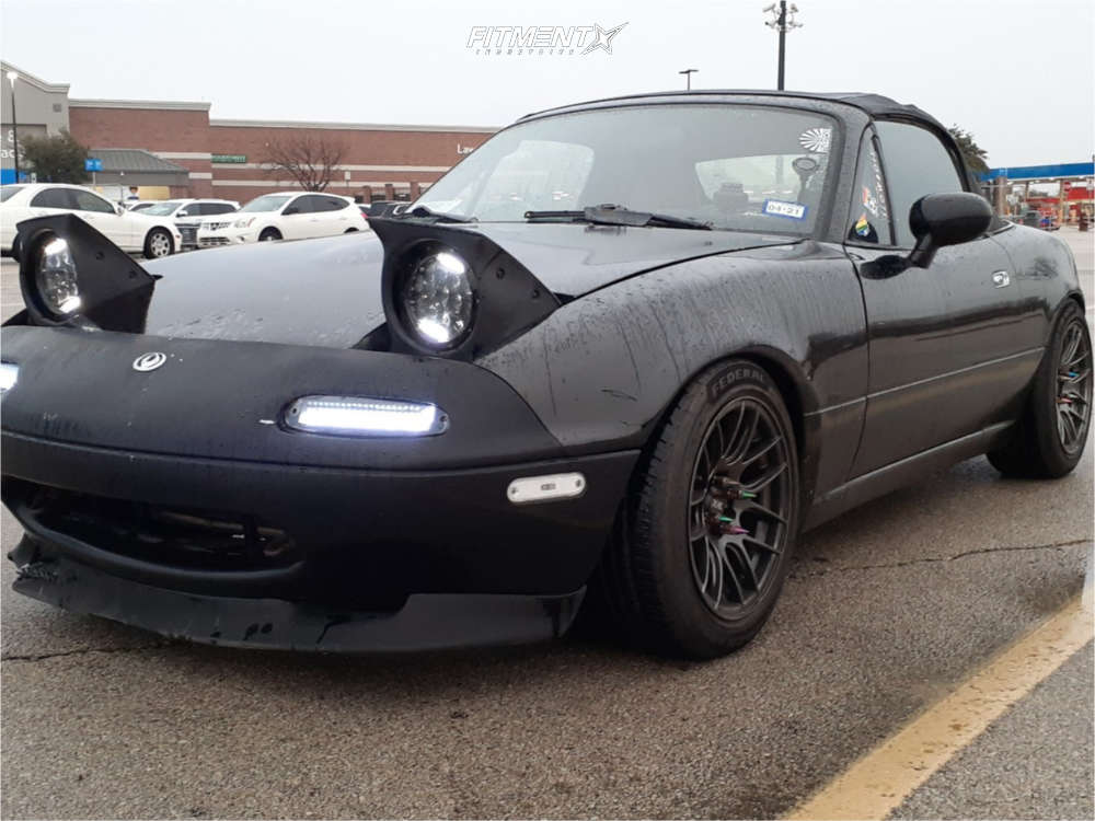 1994 Mazda MX-5 Miata Base with 15x8 XXR 530 and Federal 205x50 on ...