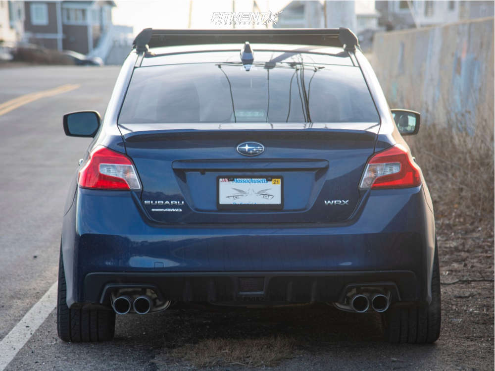 2017 Subaru WRX Limited with 18x8.5 Fifteen52 Turbomac and General ...