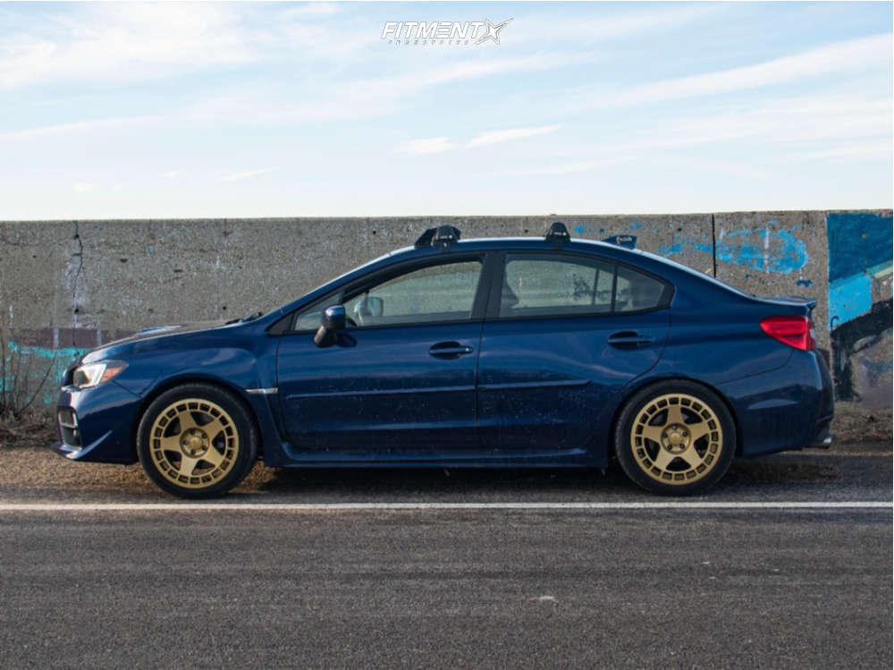 2017 Subaru WRX Limited with 18x8.5 Fifteen52 Turbomac and General ...