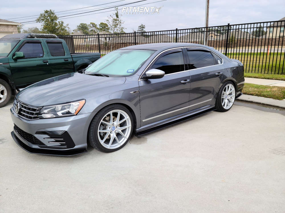 2017 Volkswagen Passat R-Line with 19x8.5 Aodhan Aff7 and Achilles ...
