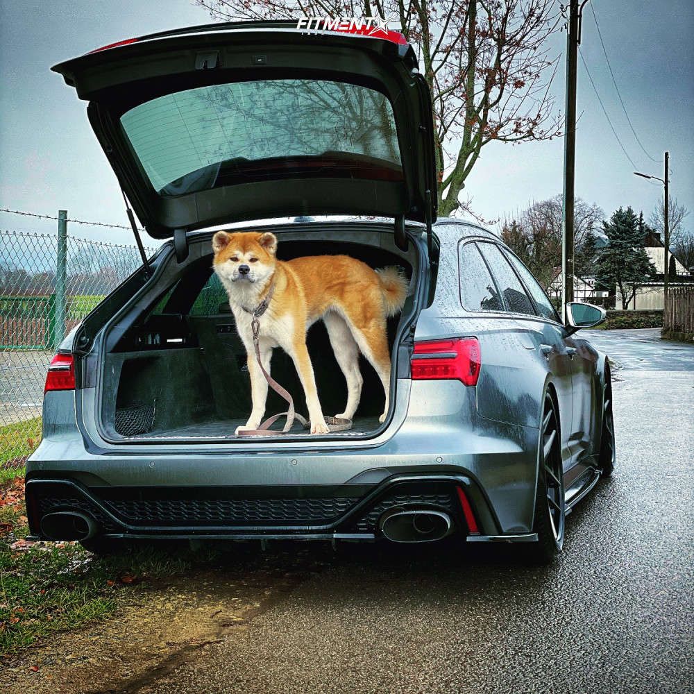 2020 Audi A6 Quattro Premium Plus with 22x10.5 Vossen S21-01 3 Piece ...