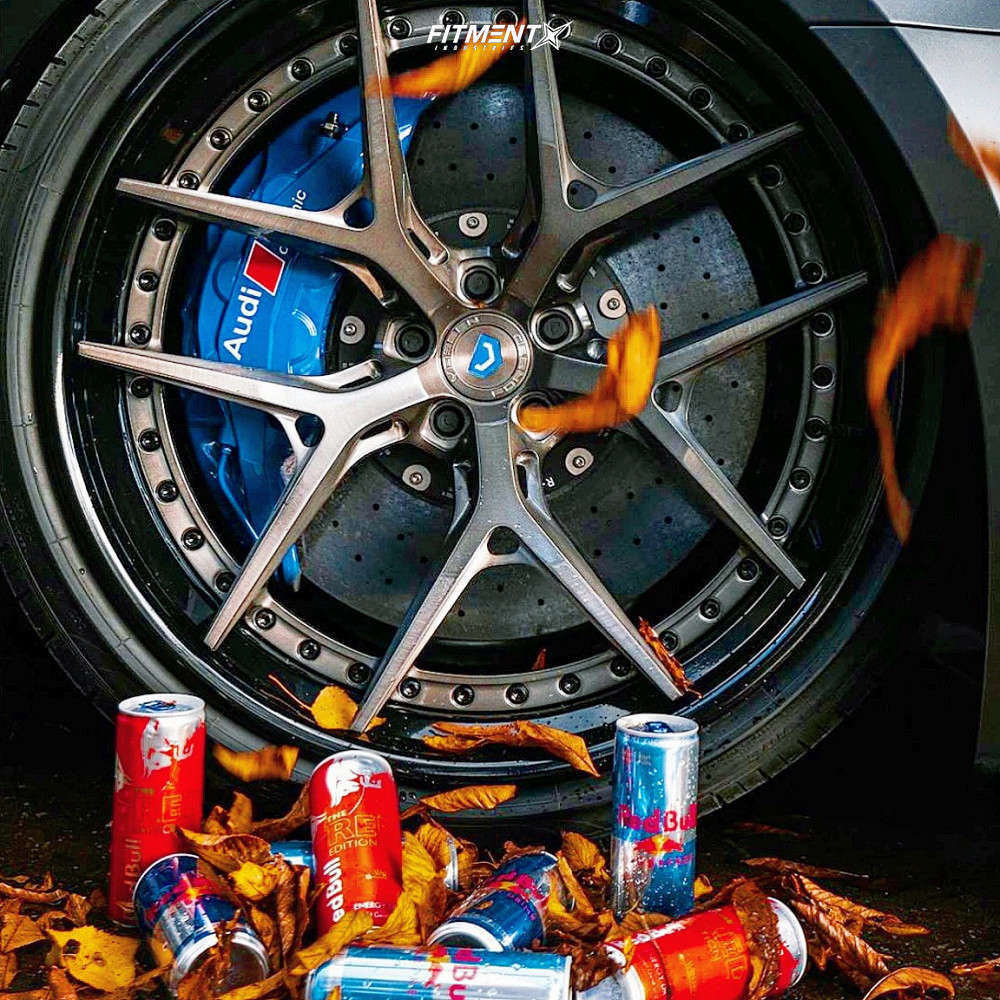 2020 Audi A6 Quattro Premium Plus with 22x10.5 Vossen S21-01 3 Piece ...