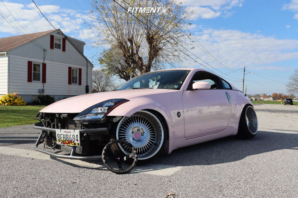 2004 Nissan 350Z Enthusiast 2dr Coupe (3.5L 6cyl 6M) with 19x11 GMR Vss ...