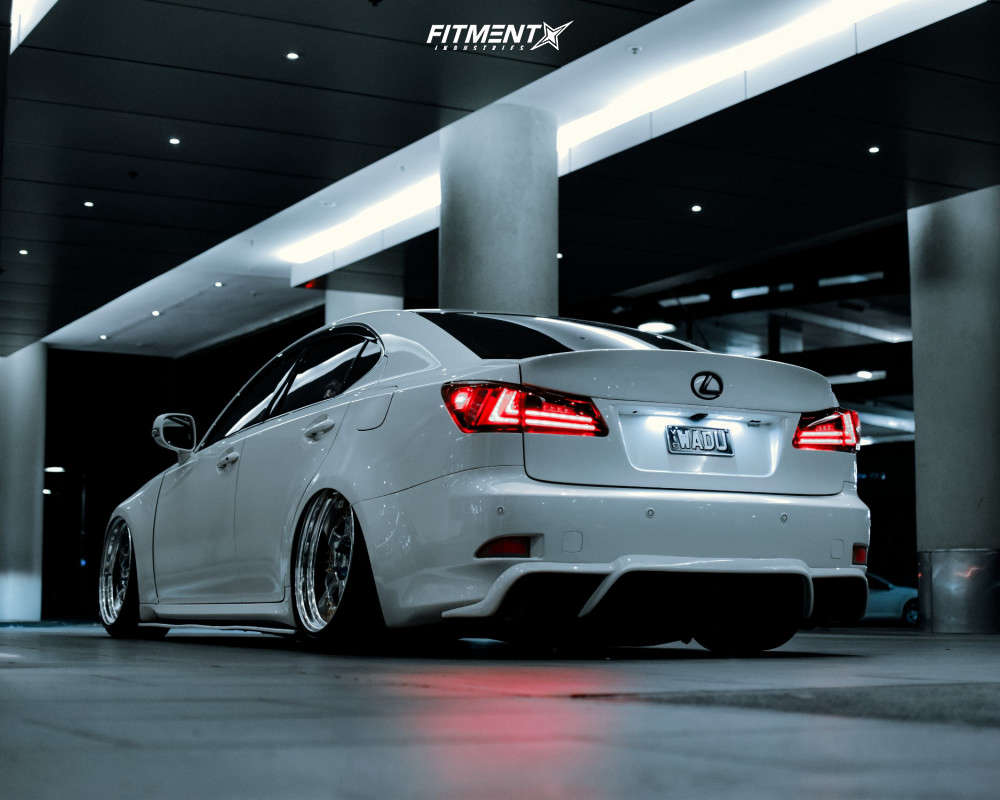 2012 Lexus IS350 Base with 19x9.5 Work Meister S1 3p and Michelin ...