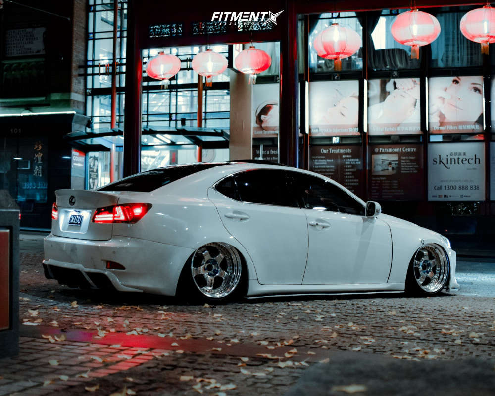 2012 Lexus IS350 Base with 19x9.5 Work Meister S1 3p and Michelin ...