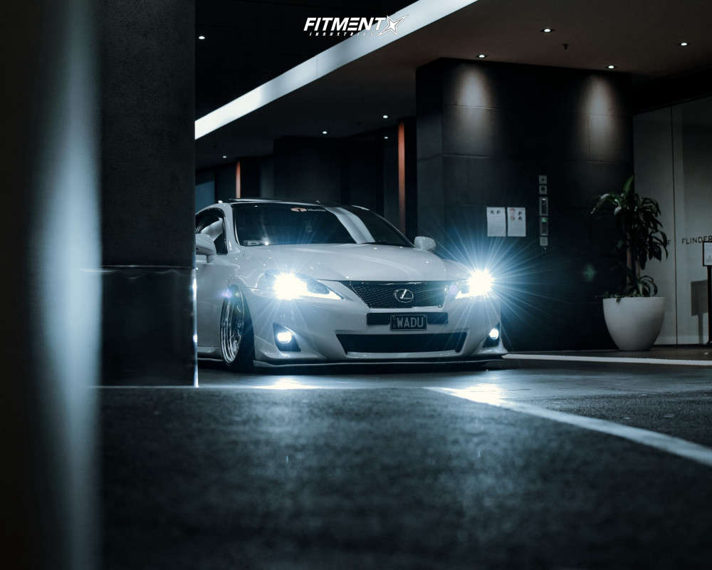 2012 Lexus IS350 Base with 19x9.5 Work Meister S1 3p and Michelin ...