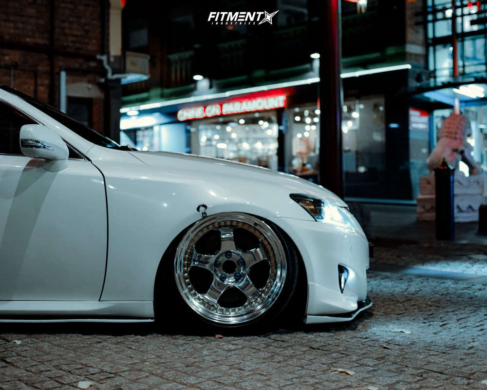 2012 Lexus IS350 Base with 19x9.5 Work Meister S1 3p and Michelin ...