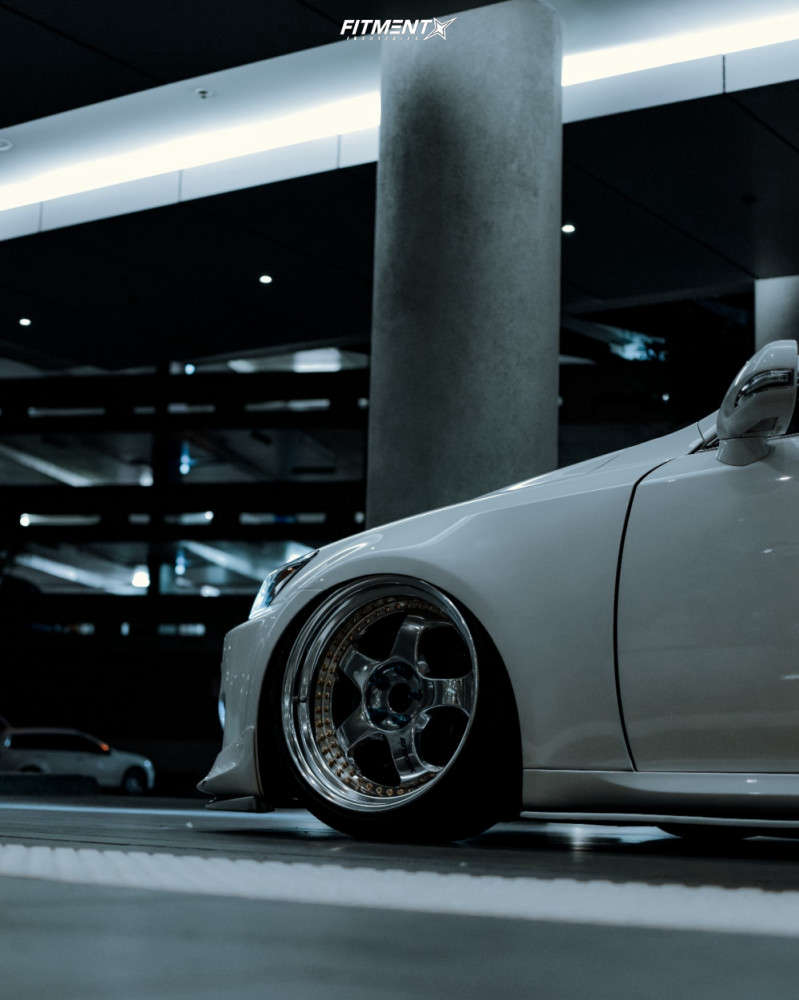 2012 Lexus IS350 Base with 19x9.5 Work Meister S1 3p and Michelin ...