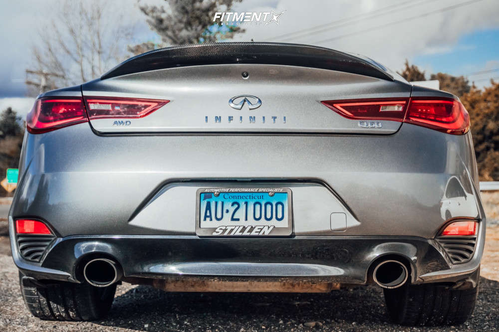 2017 INFINITI Q60 3.0 with 20x10 Ferrada F8-fr5 and Continental 255x35 on Coilovers | 1450847 ...