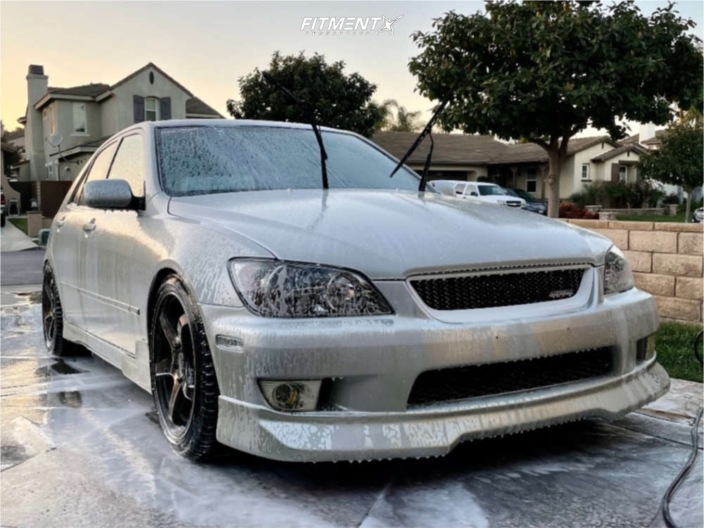 2001 Lexus IS300 Base with 18x8.5 Tenzo R Tracer V.1 and Michelin ...