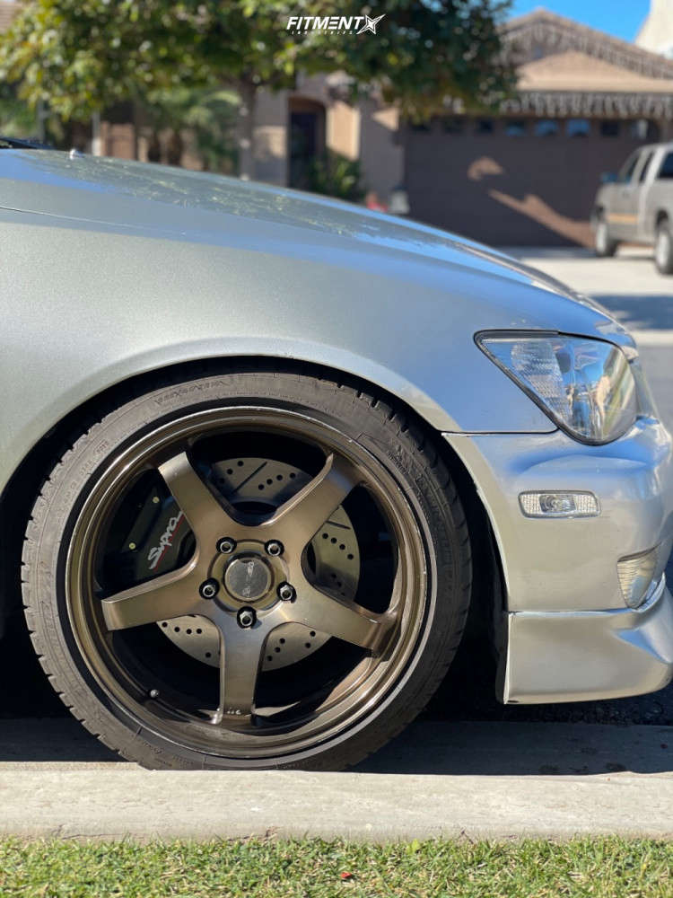 2001 Lexus IS300 Base with 18x8.5 Tenzo R Tracer V.1 and Michelin ...