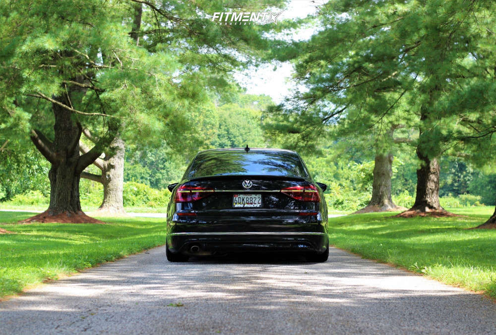 2018 Volkswagen Passat R-Line with 19x9 OEM Wheels Mulliner and Nankang ...