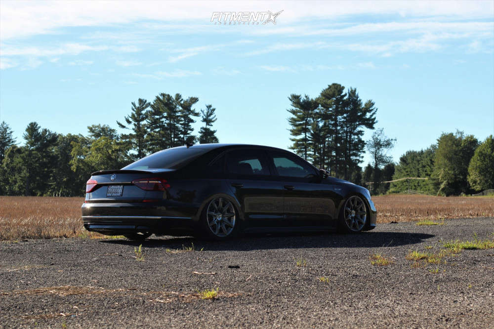 2018 Volkswagen Passat R-Line with 19x9 OEM Wheels Mulliner and Nankang ...