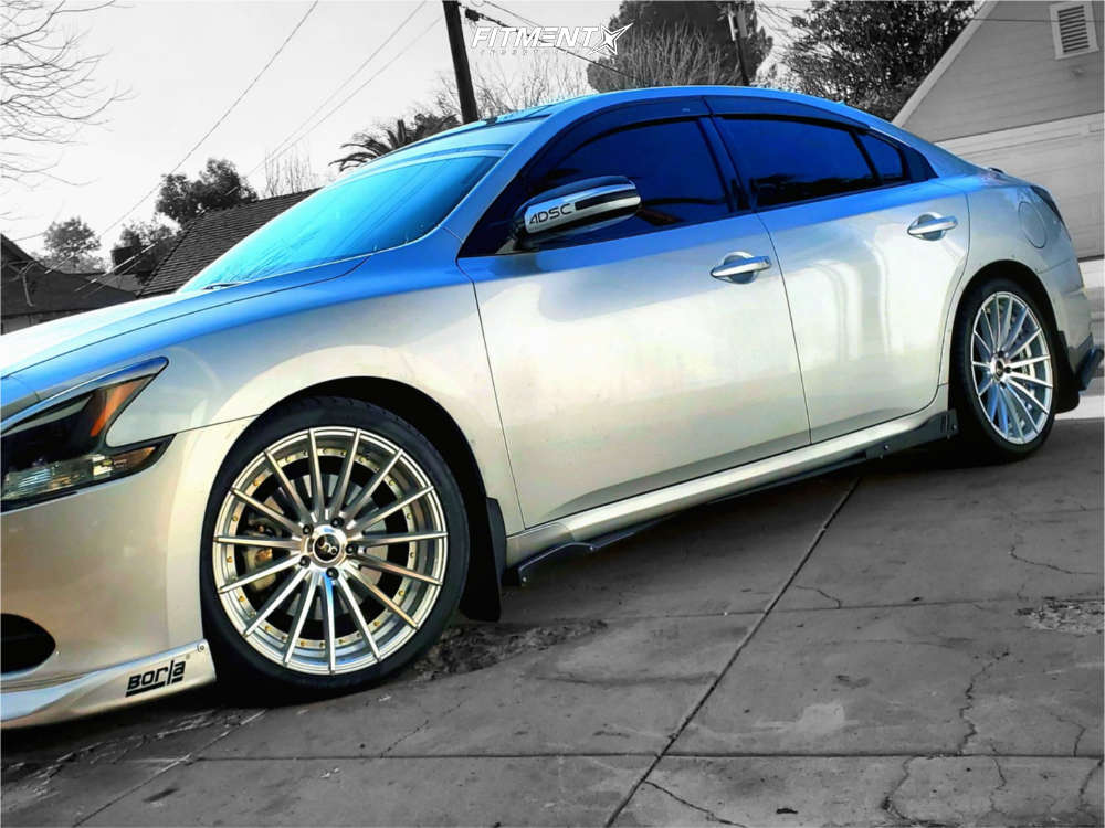 2013 Nissan Maxima SV with 19x8 JNC Jnc045 and Ohtsu 235x45 on Lowering ...