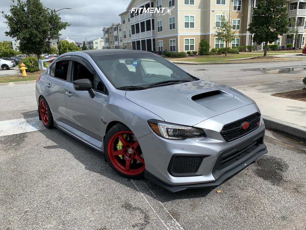 2018 Subaru WRX STI Base with 18x9.5 Rays Engineering 57cr and ...