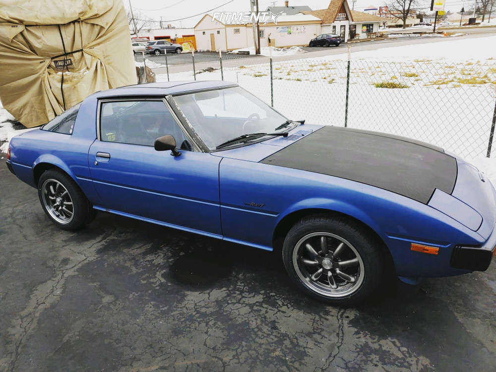 1979 Mazda RX-7 S with 15x7 Konig Rewind and Toyo Tires 195x50 on ...