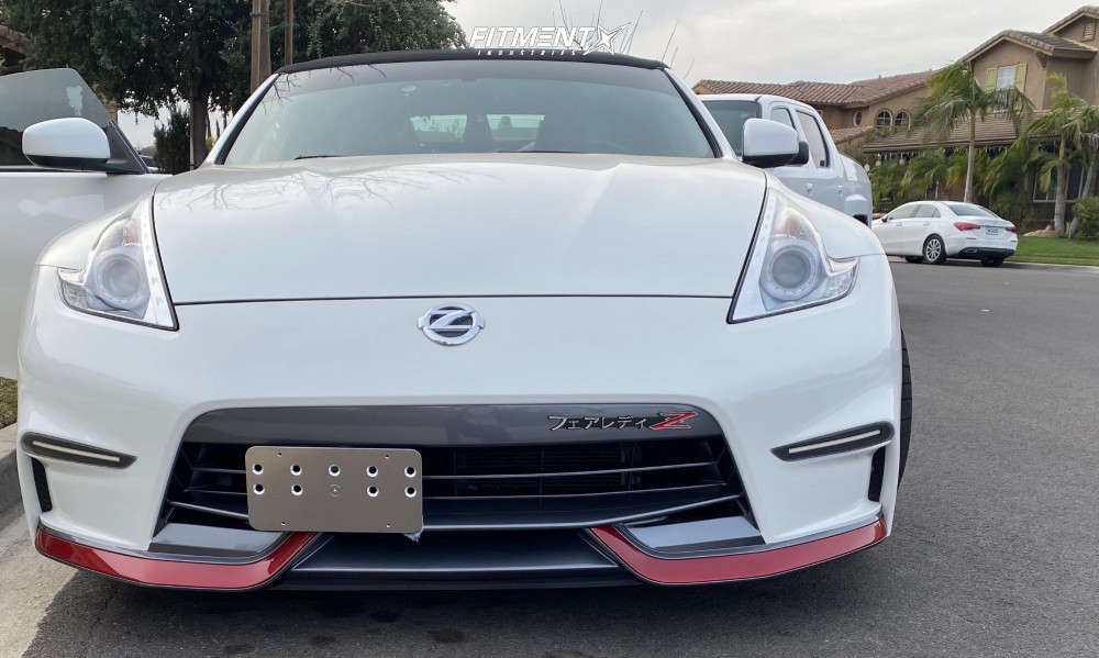 2012 Nissan 370Z Touring with 19x9.5 Rays Engineering 57dr and Kumho ...