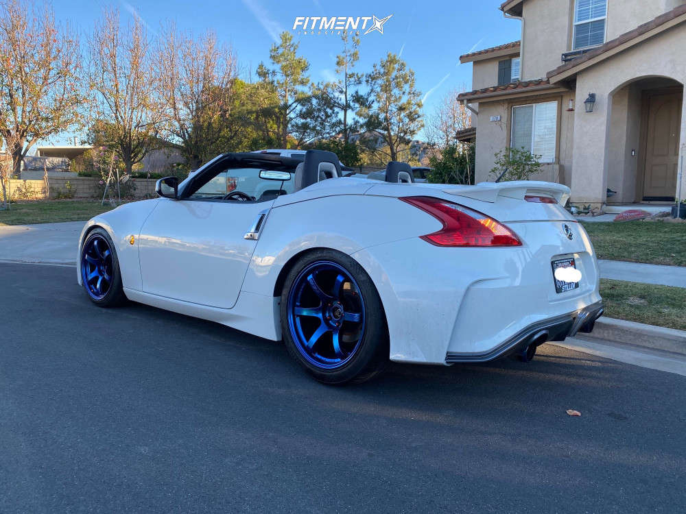 2012 Nissan 370Z Touring with 19x9.5 Rays Engineering 57dr and Kumho ...