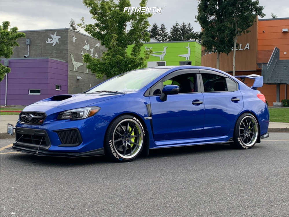 2019 Subaru WRX STI Base with 19x9.5 Option Lab S718 and Yokohama ...