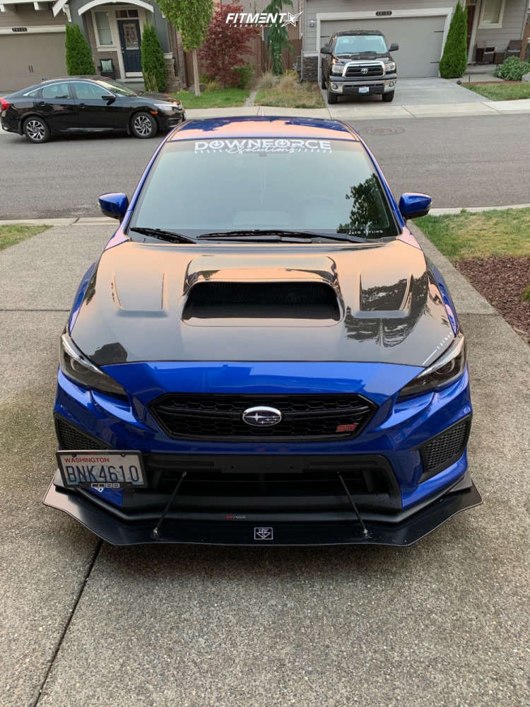 2019 Subaru WRX STI Base with 19x9.5 Option Lab S718 and Yokohama ...