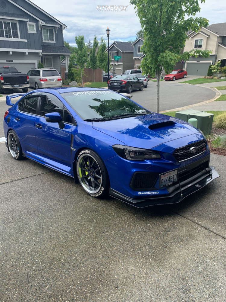 2019 Subaru WRX STI Base with 19x9.5 Option Lab S718 and Yokohama ...
