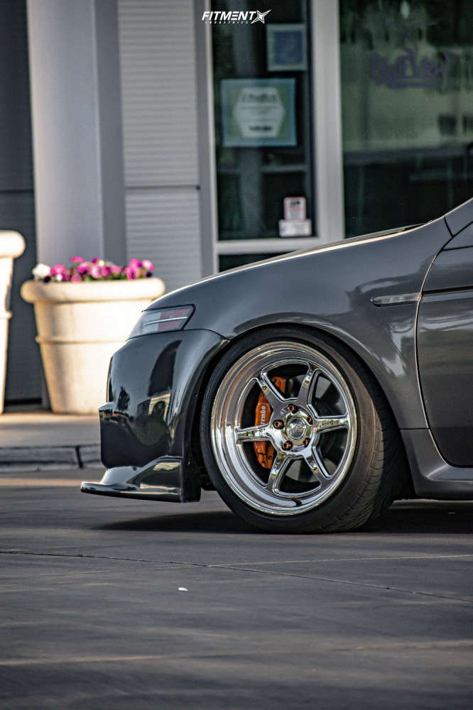 2007 Acura TL Type-S with 18x9.5 Kansei Roku and Federal 225x40 on ...