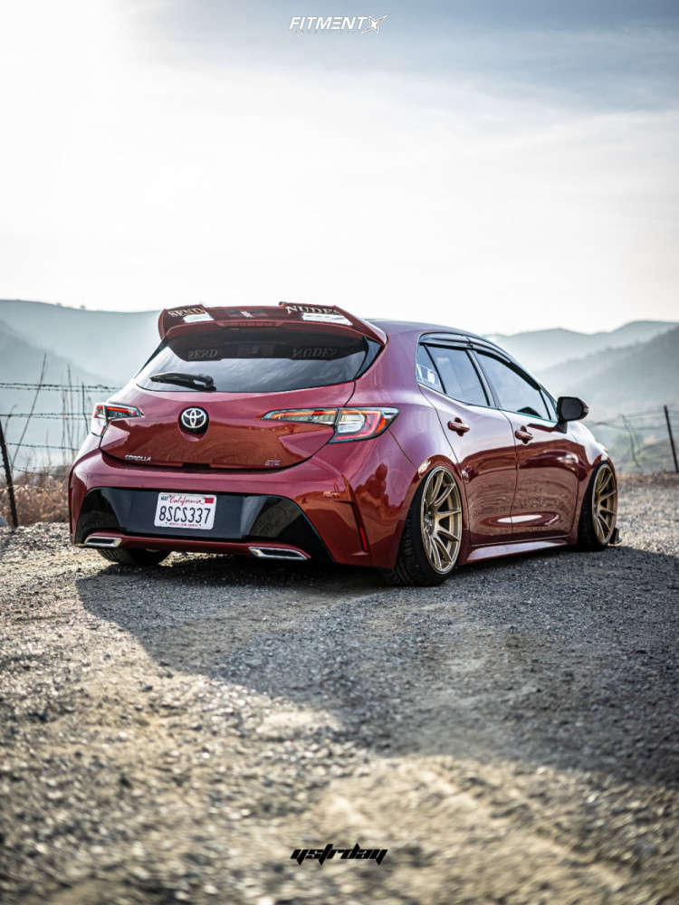 2019 Toyota Corolla SE with 18x9.75 XXR 527 and Federal 245x40 on Air Suspension | 1458223 ...