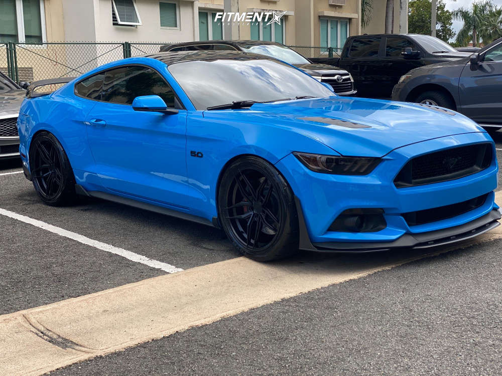 2017 Ford Mustang GT Premium with 20x10 Ferrada F8-fr5 and Toyo Tires ...
