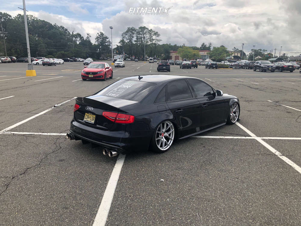 2016 Audi S4 Premium Plus with 19x9.5 ESR Rf2 and Nitto 245x35 on Air ...