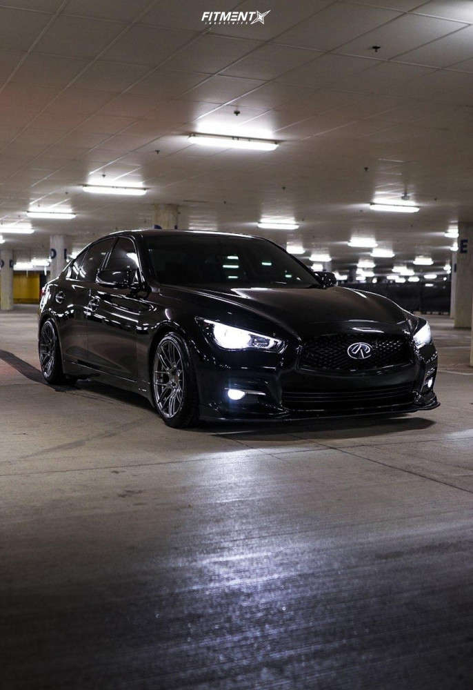 2016 INFINITI Q50 Premium with 18x9.5 Aodhan Ah-x and General 245x40 on ...