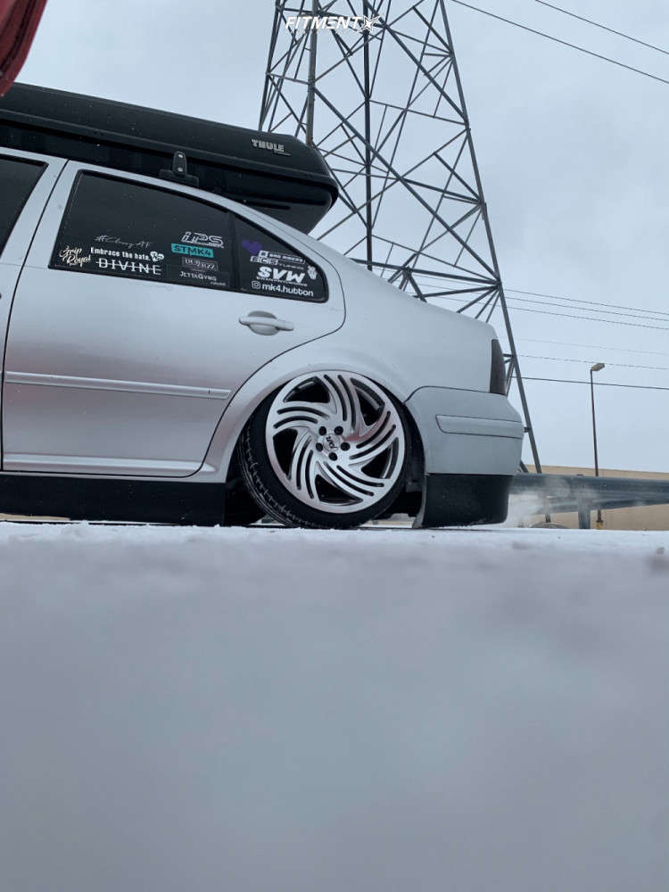 2000 Volkswagen Jetta GLS with 18x8.5 WatercooledIND Sb10 and Nankang ...