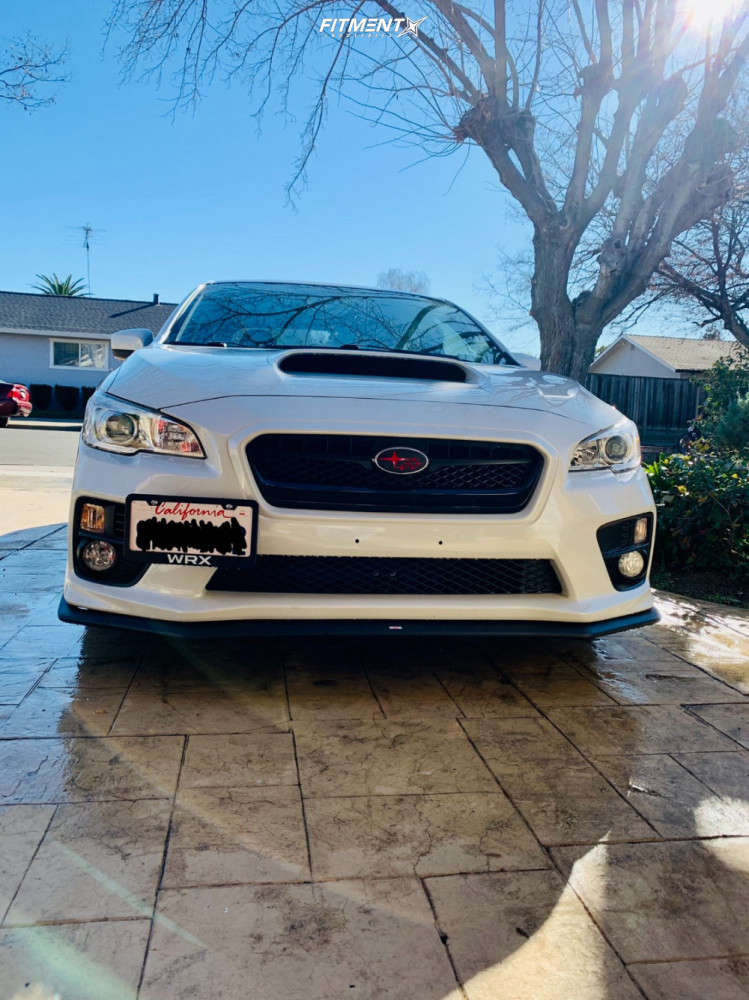 2016 Subaru WRX Premium with 18x8.5 F1R F102 and Sailun 245x40 on ...