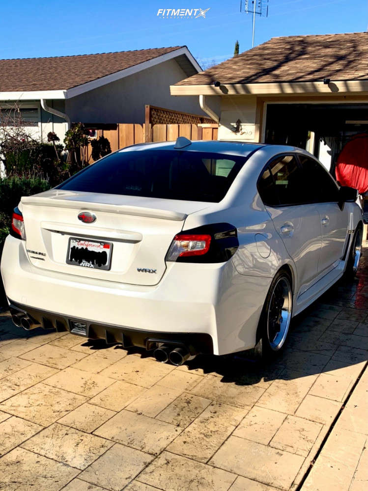 2016 Subaru WRX Premium with 18x8.5 F1R F102 and Sailun 245x40 on ...