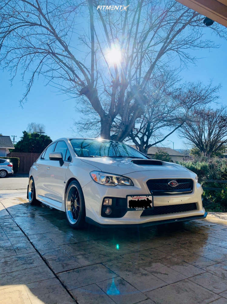2016 Subaru WRX Premium with 18x8.5 F1R F102 and Sailun 245x40 on ...