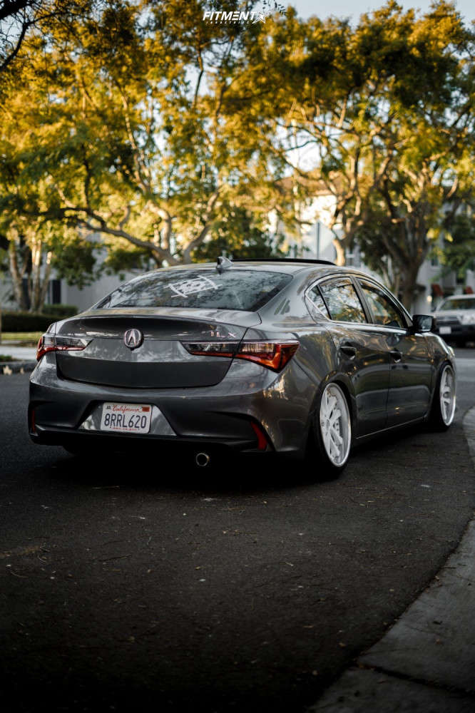 2020 Acura ILX Base with 18x9.5 Weds Lxz and Lionhart 215x35 on Air ...