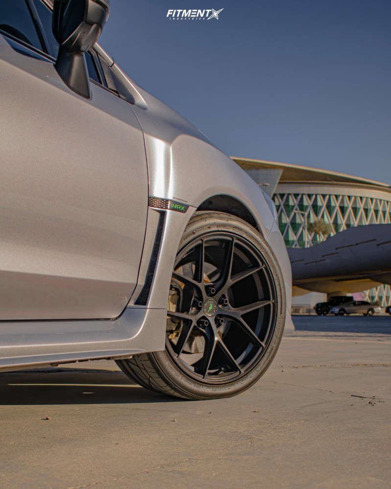 2017 Subaru WRX Base with 18x9.5 Japan Racing SL01 and Nitto 265x35 on ...