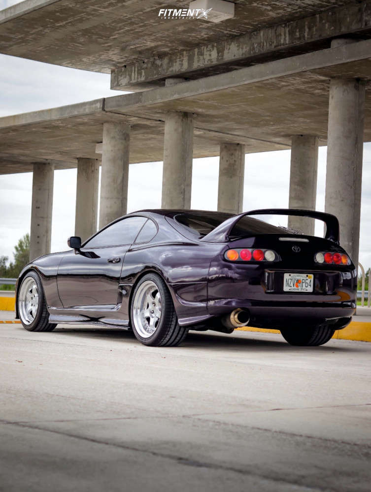 1995 Toyota Supra Base with 18x9.5 ESR Sr06 and Falken 245x40 on ...