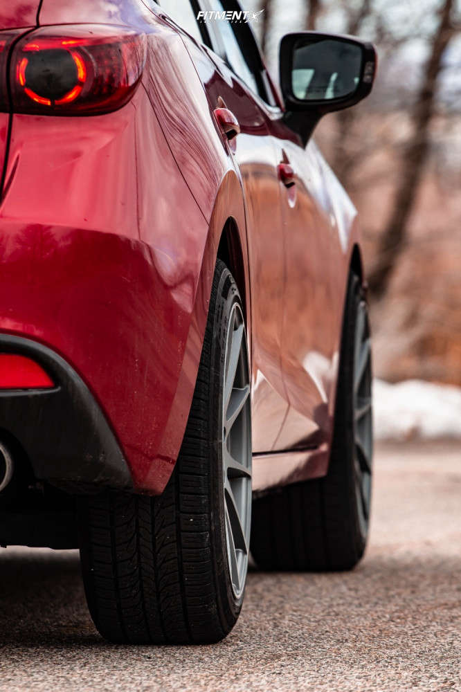 2016 Mazda 3 s Touring with 18x8.5 AVID1 AV21 and General 225x45 on ...