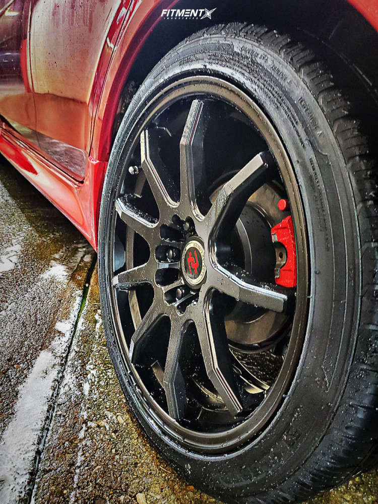 2017 Mitsubishi Lancer ES with 18x8 Drag Concepts R31 and Milestar ...