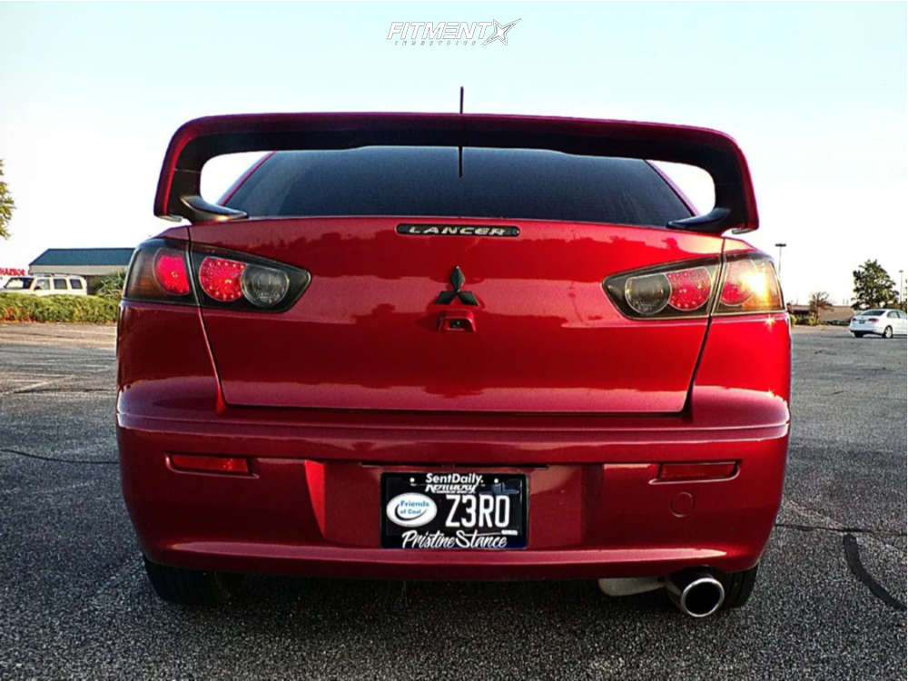 2017 Mitsubishi Lancer ES with 18x8 Drag Concepts R31 and Milestar ...