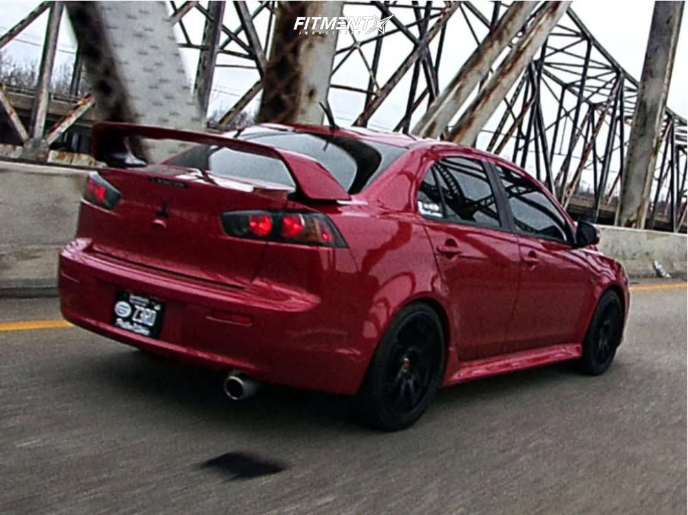 2017 Mitsubishi Lancer ES with 18x8 Drag Concepts R31 and Milestar ...