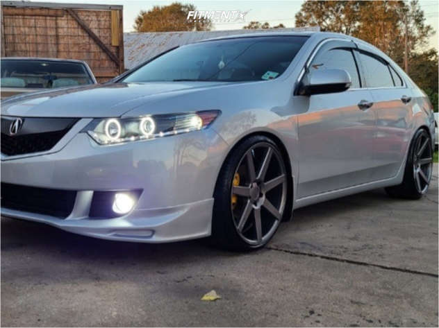 2009 Acura TSX 4dr Sedan w/Technology Package (2.4L 4cyl 5A) with 20x9 ...