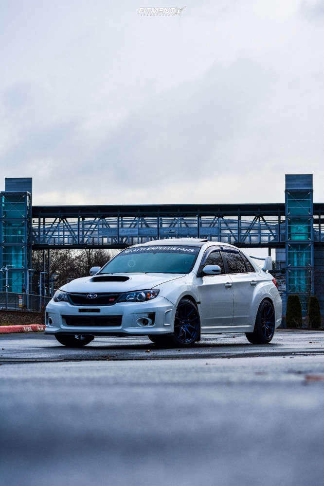 2011 Subaru Impreza WRX STI Limited with 18x9.5 Option Lab R716 and ...
