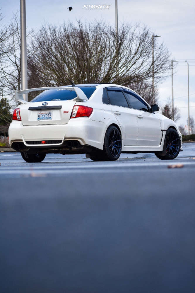 2011 Subaru Impreza WRX STI Limited with 18x9.5 Option Lab R716 and ...