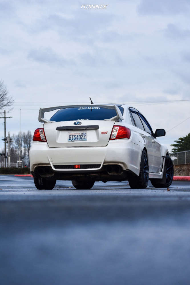 2011 Subaru Impreza WRX STI Limited with 18x9.5 Option Lab R716 and ...