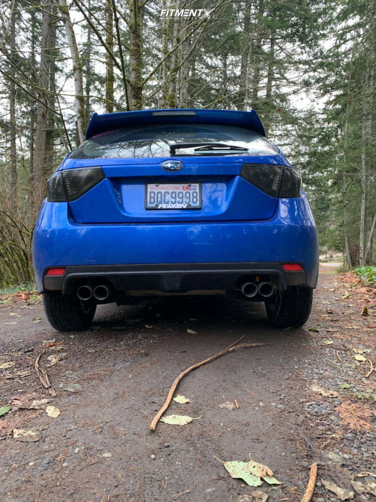 2012 Subaru WRX Base with 16x7.5 Sparco Terra and Yokohama 215x65 on ...